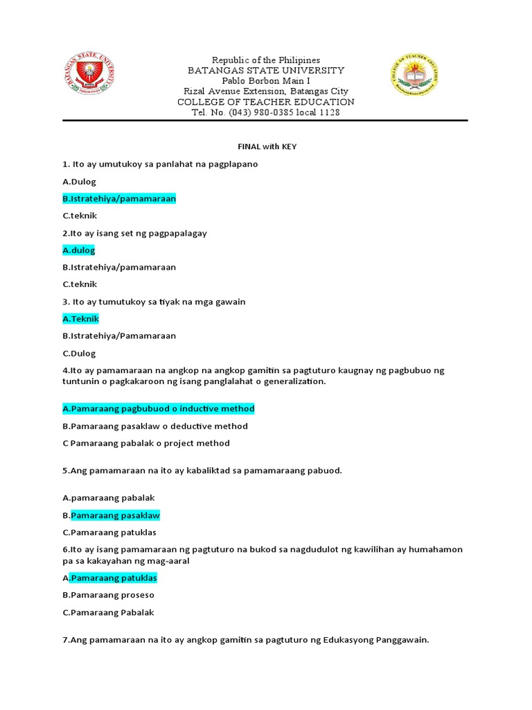Final-BEED-121-Reviewer | PDF