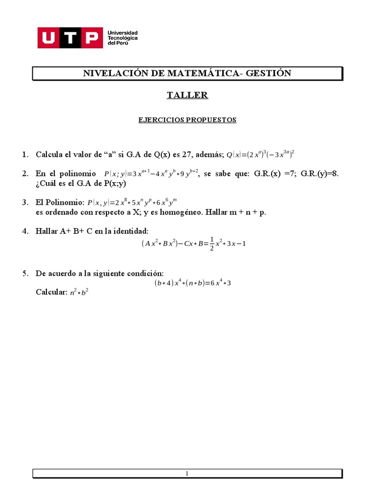 S08.s1 - Resolver Ejercicios | PDF