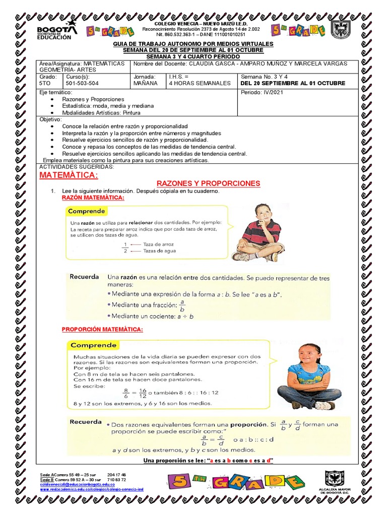 Guia de Matemáticas | PDF