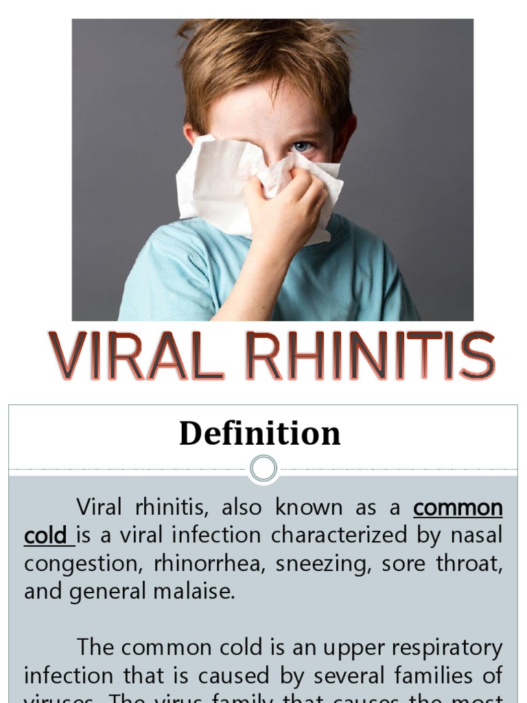 Ncm113 Oxygenation Viral Rhinitis | PDF | Common Cold | Immunology