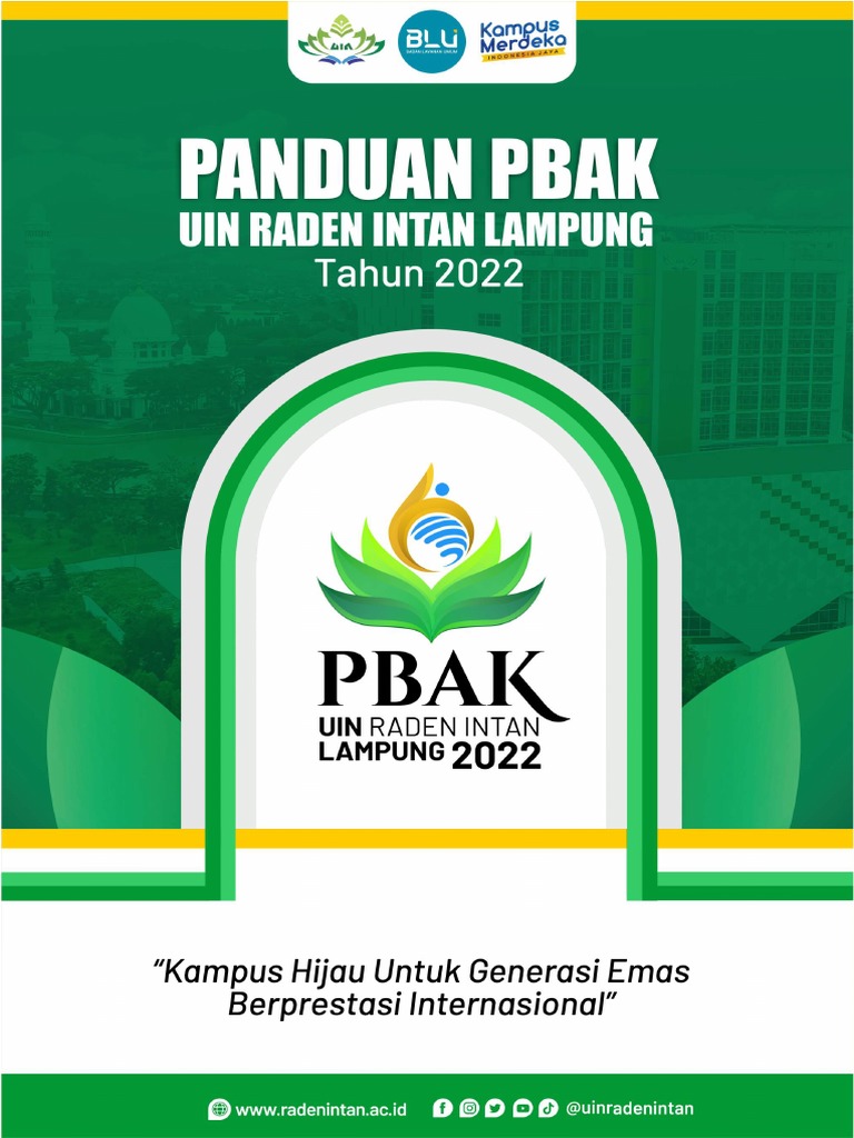 Panduan PBAK UIN RIL 2022 | PDF