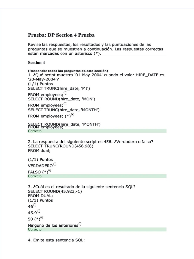 PDF Prueba 4 - Compress | PDF | SQL | Bases de datos