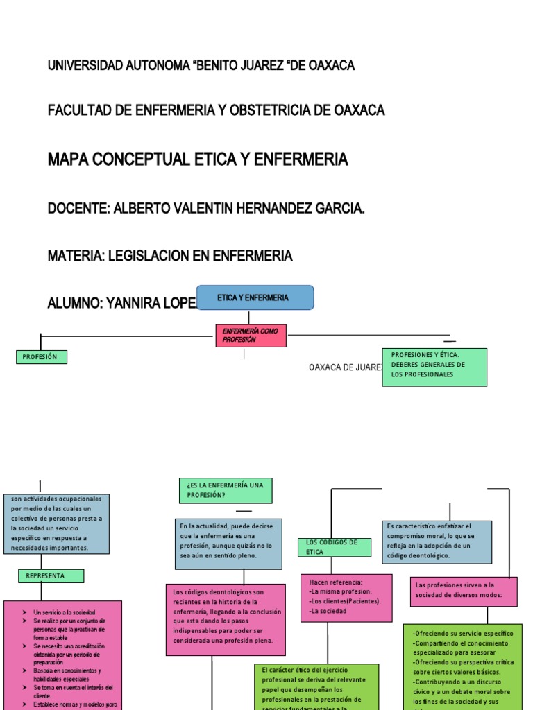 Mapa Conceptual | PDF | Enfermería