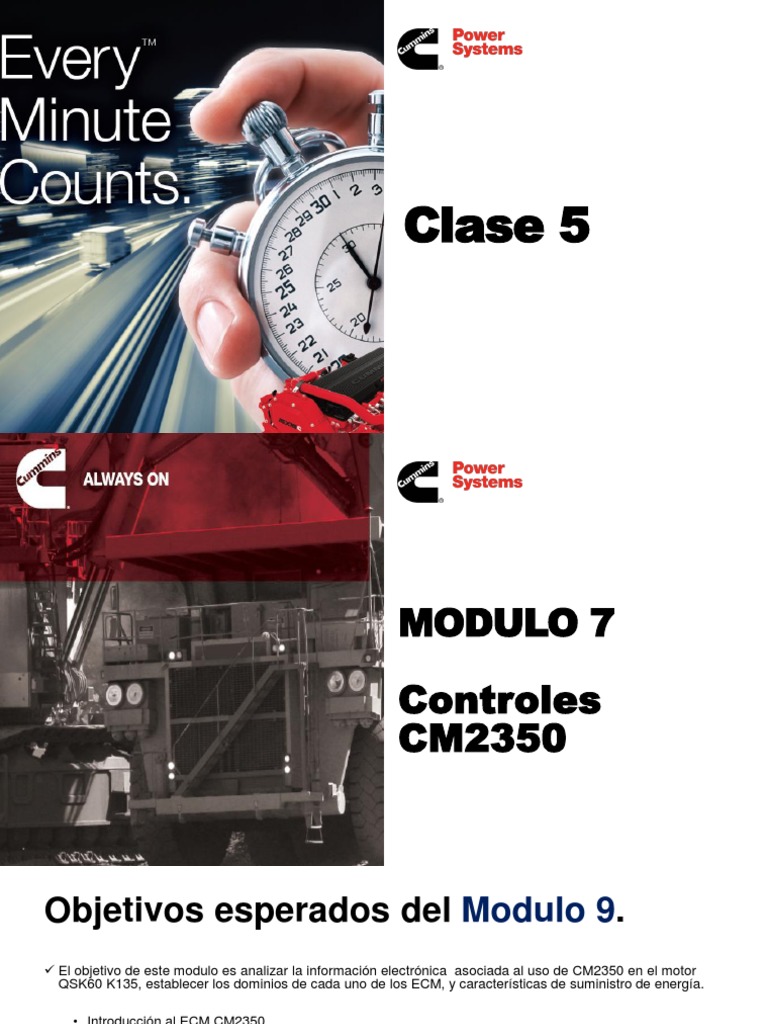 Qsk60 Mcrs k135 5 Familiarización E-Learning Clase 5 | PDF | Electrical Connector | Components