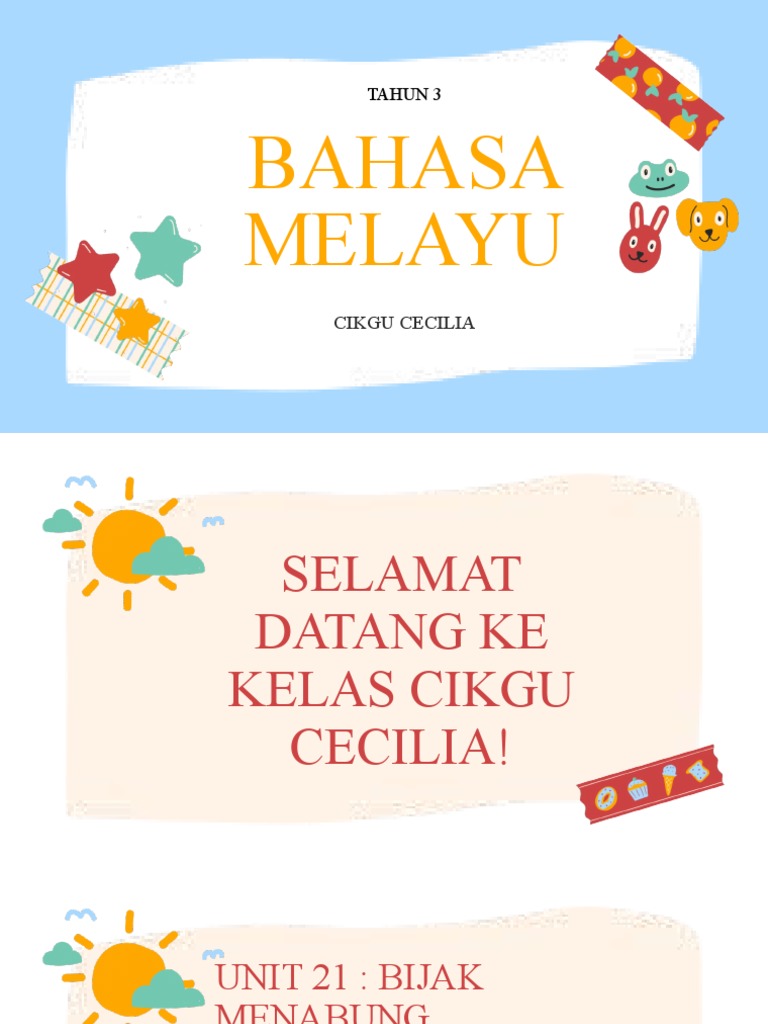 Definisi dan Contoh Ayat Tunggal | PDF