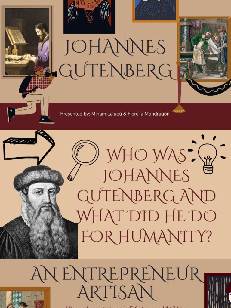 Johannes Gutenberg | PDF