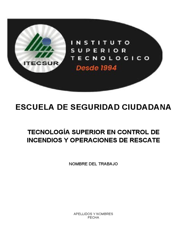 TRABAJO ACADÉMICO ITECSUR Quimica Tarea2 | PDF