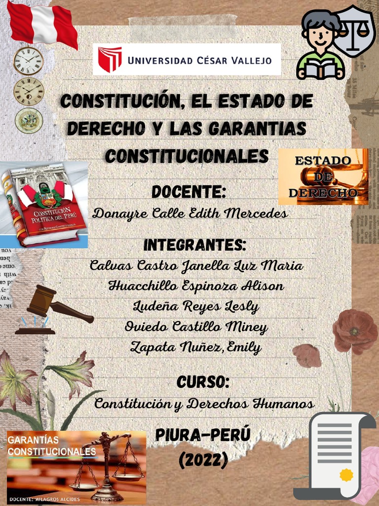 Constitución Y Derechos Humanos Pdf Derecho Constitucional