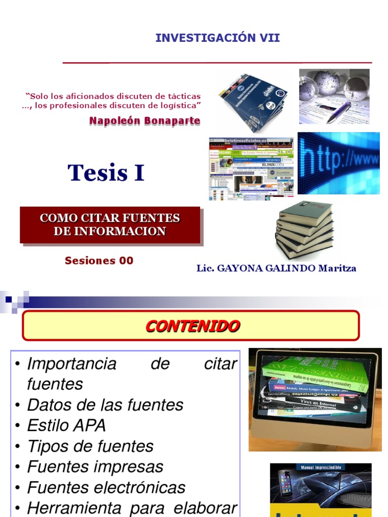 Como Citar Fuentes de Información. Lic. Maritza | PDF | Puntuación | Coma