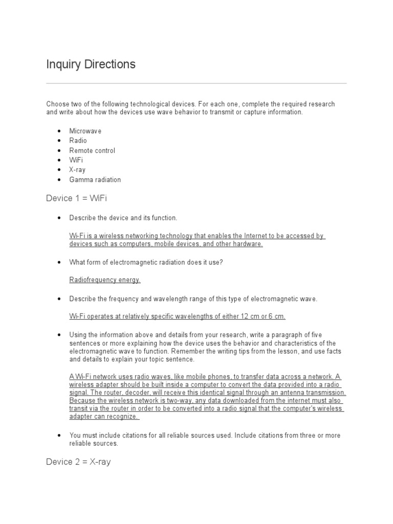 Exploring How Wireless Technologies Utilize Electromagnetic Waves | PDF ...
