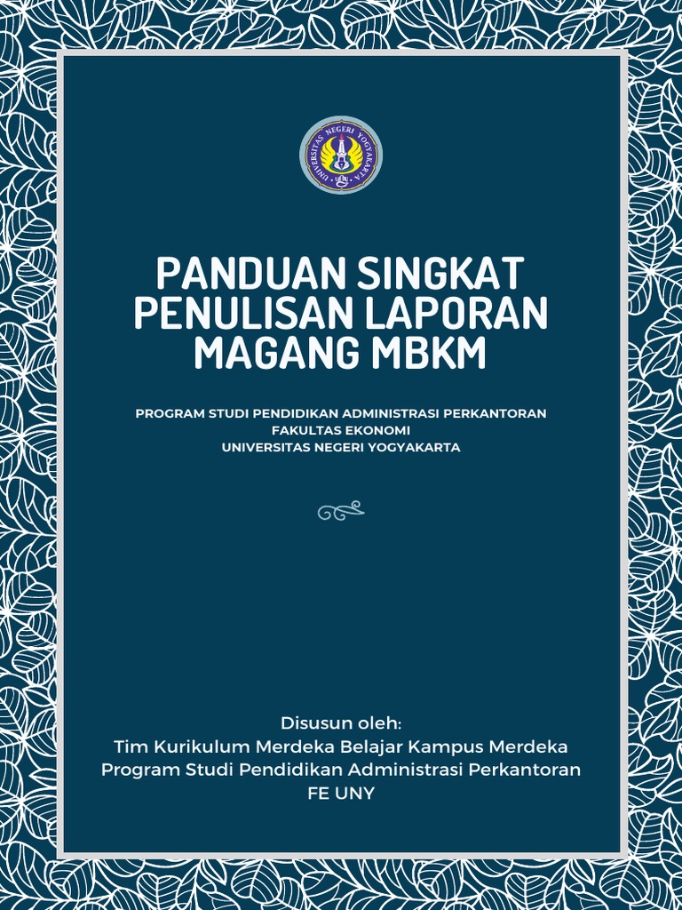 Panduan Singkat Penulisan Laporan Magang MBKM | PDF