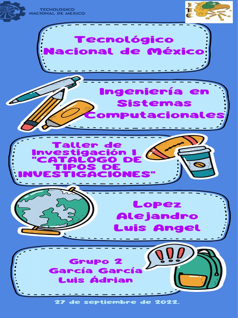 Catalogo de Tipos de Inve | PDF