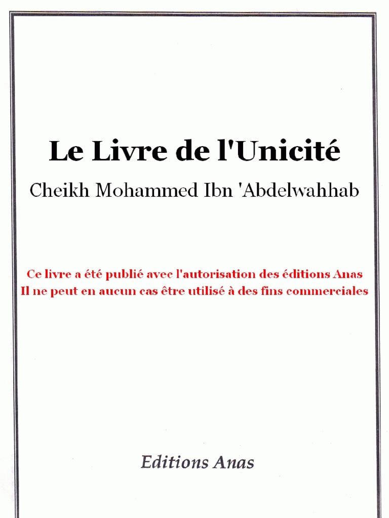 Kitabu at Tawhid | PDF