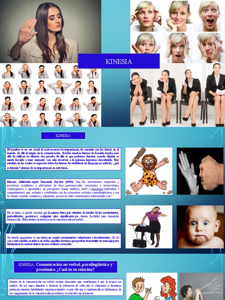 Sesión 04 Kinesia | PDF | Comunicación | Comunicación no verbal