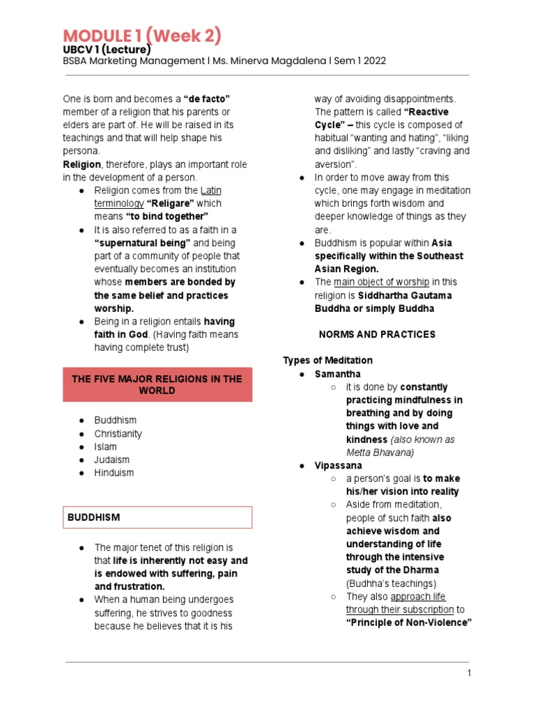 Module 1 Week 2 Pdf
