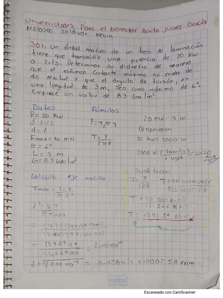 Problema Ilustrativo 301 Kevin Alberto Nolasco Zaldivar 4A | PDF