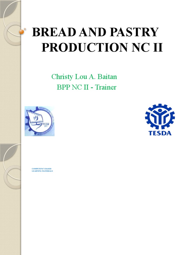 BPP - Presentation Slide | PDF | Cakes | Cuisine