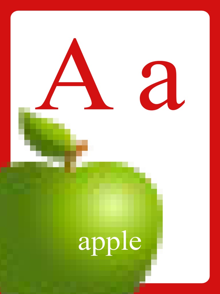 Colourful A-Z Alphabet Posters | PDF