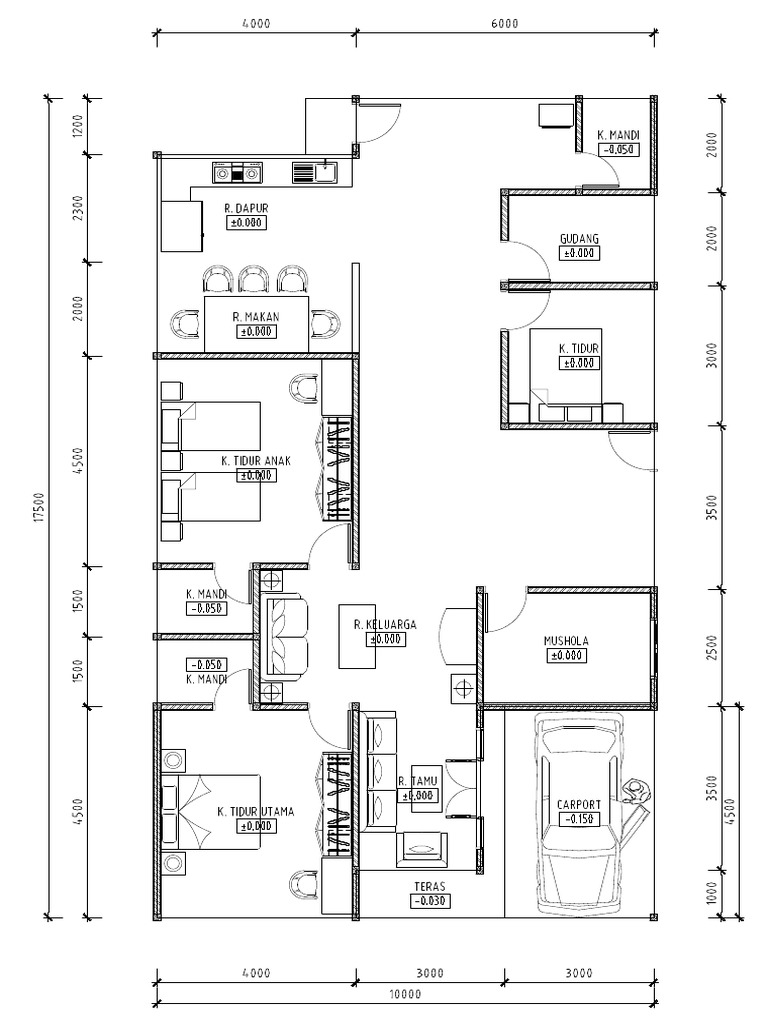 Rumah Bedrek Mas Lan-Model1 | PDF