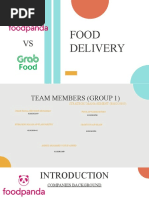 GrabFood vs Foodpanda: A Comparison | PDF | Business