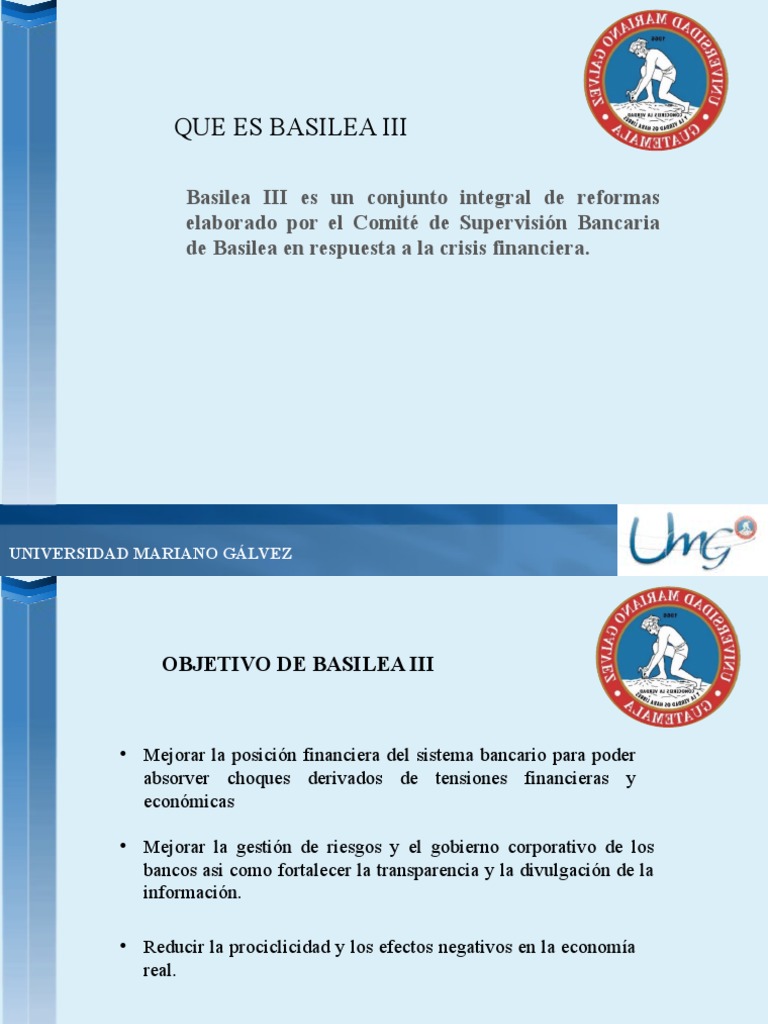 Basilea III: Reformas y Objetivos Clave | PDF | Basilea Iii | Bancos