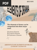 Elements of Drama | PDF | Plot (Narrative) | Monologue