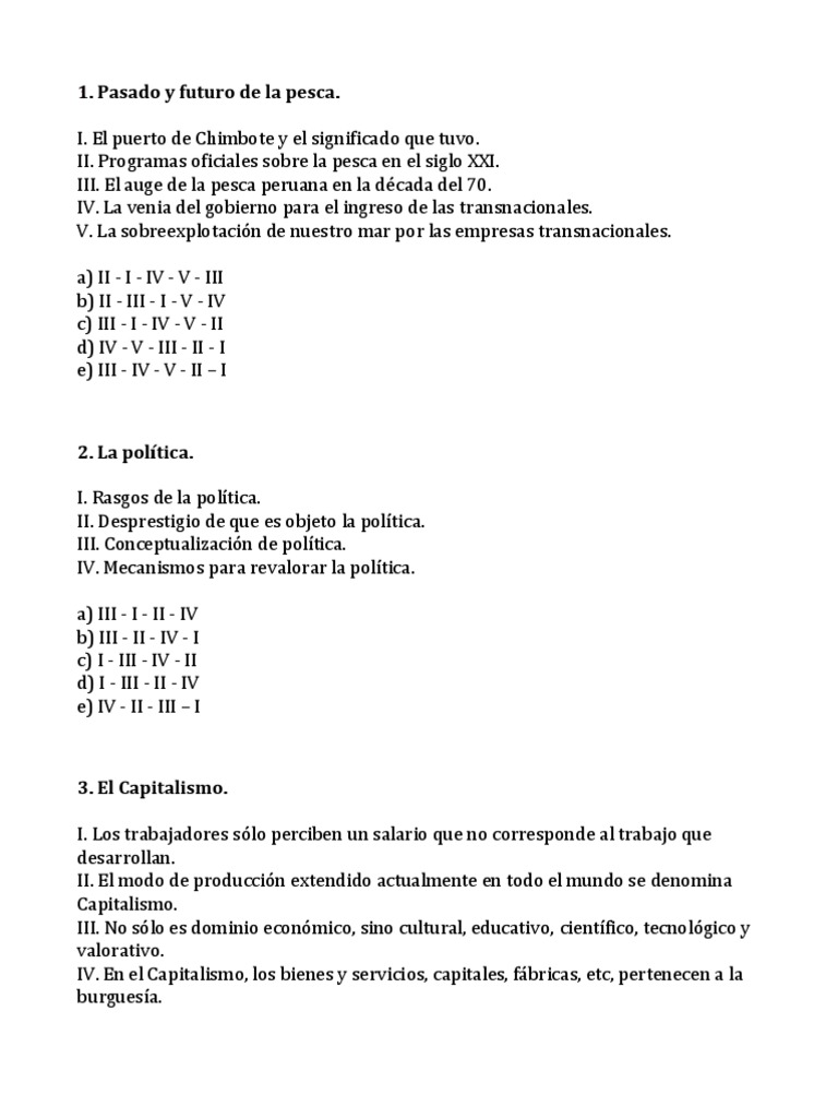 Ejercicios Plan de Redaccion | PDF | Azúcar | Dieta y nutrición