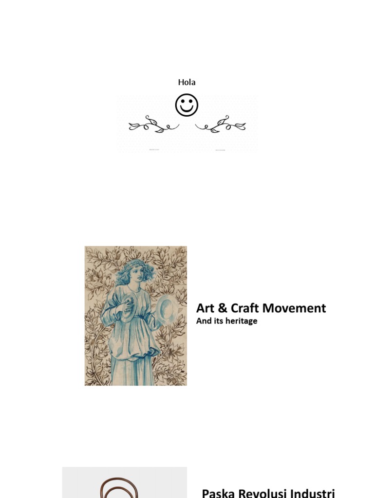 Part 5 - Art and Craft Movement | PDF