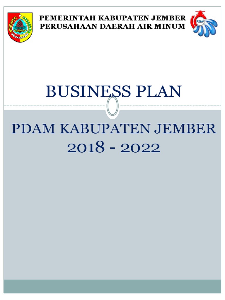 Business Plan Pdam Jember | PDF