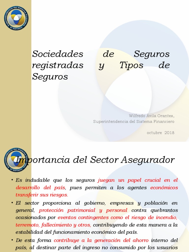 Tipos y Beneficios de Seguros Aseguradores | PDF | Póliza de seguros | Seguro
