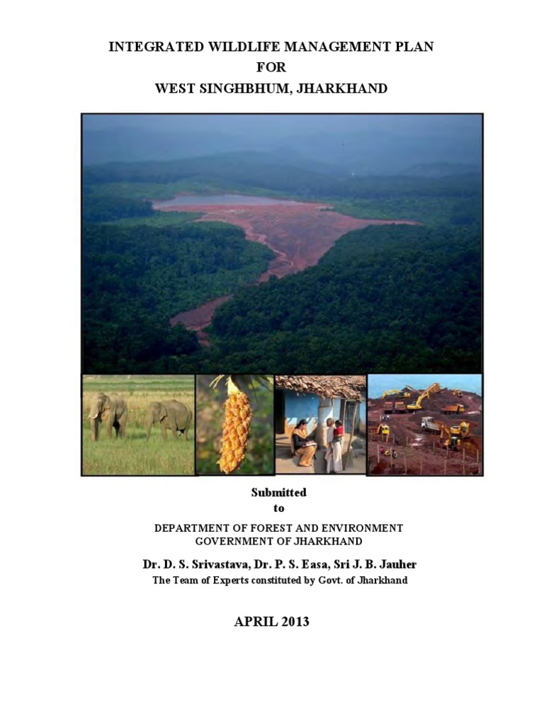 Integrated Wildlife Management Plan | PDF | Sustainability | Mining