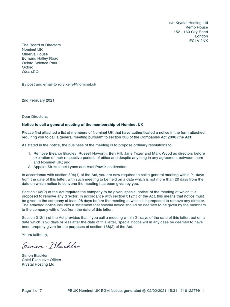 egm-letter oes | PDF | Public Sphere | Internet Standards