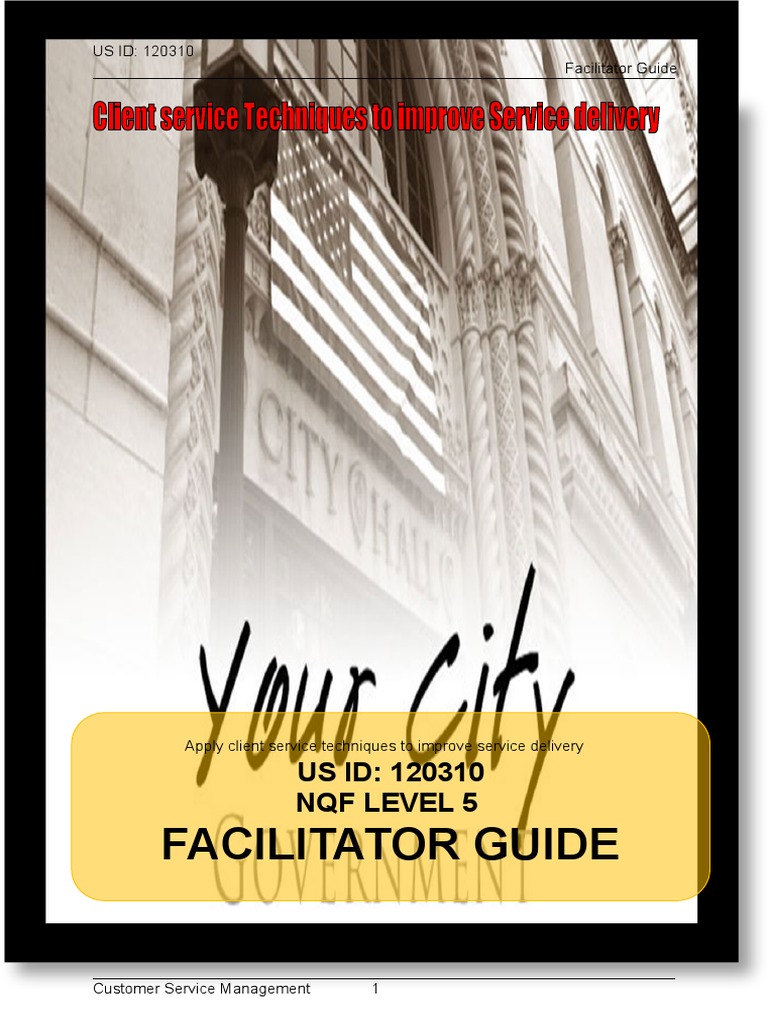 Facilitator Guide | PDF | Lesson Plan | Educational Assessment