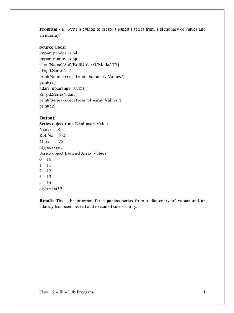 Python Programs | PDF | Computer Data | Software Engineering