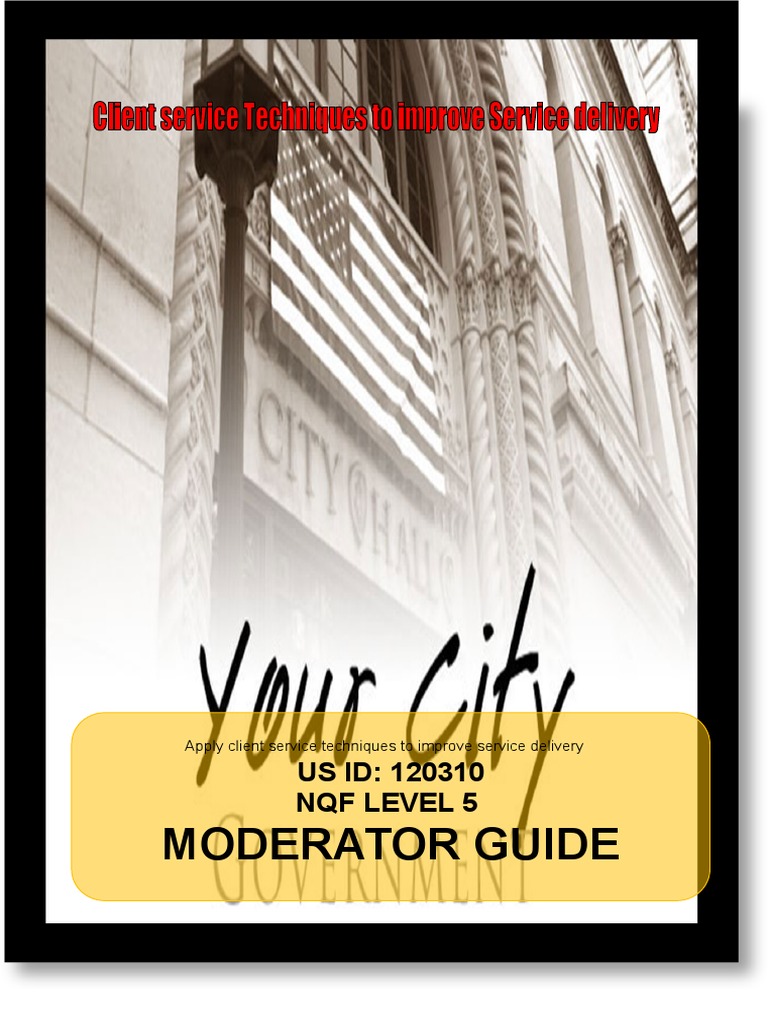 Moderator Guide | PDF | Evaluation | Recruitment