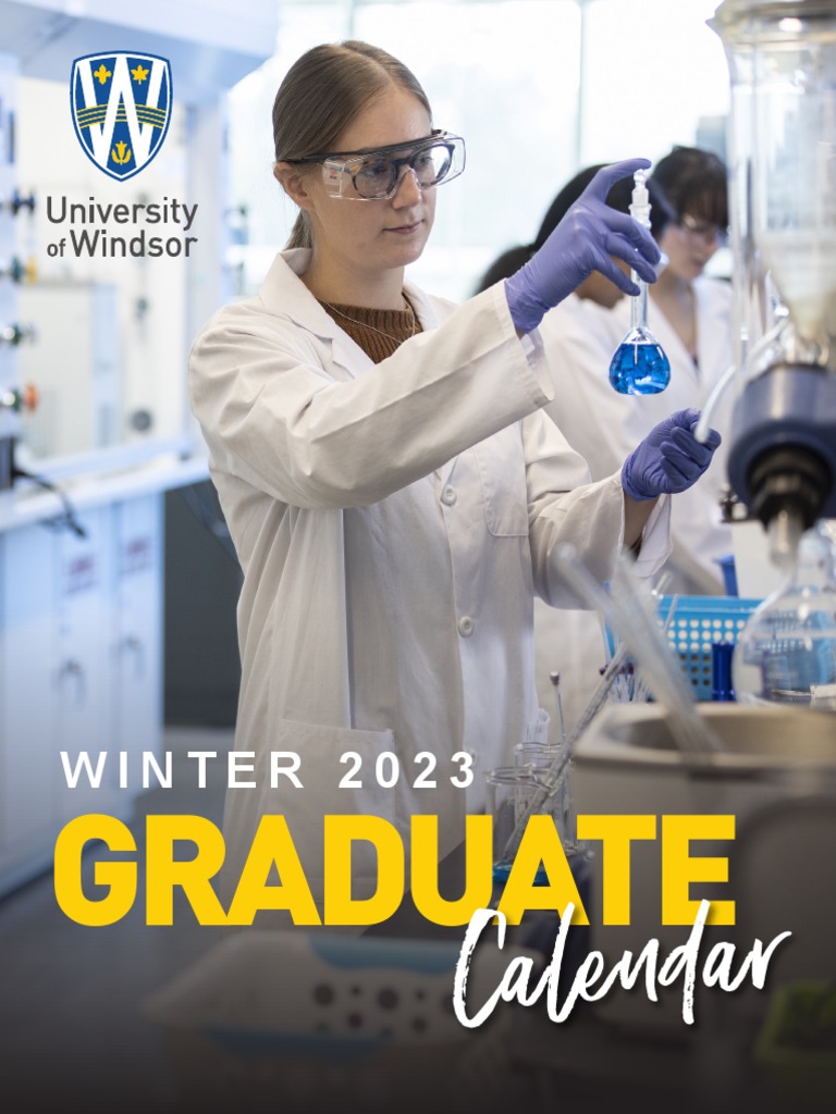 Graduate Calendar Winter 2023 0 | PDF | Thesis | Postgraduate Education