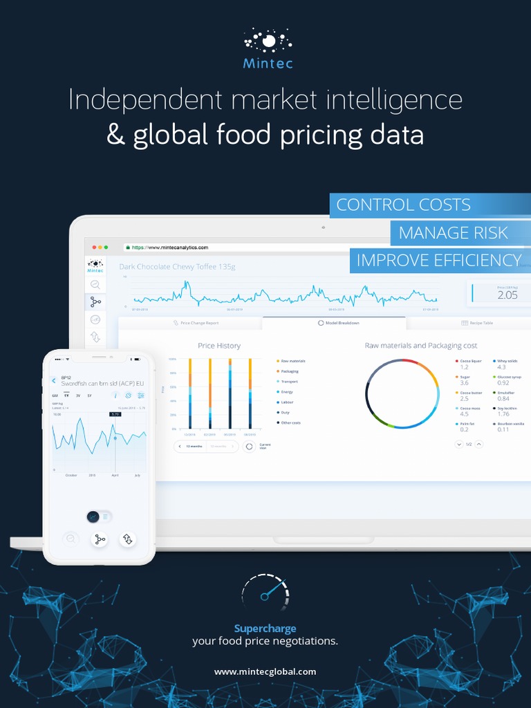 Mintec Analytics Overview | PDF | Foods | Commodity