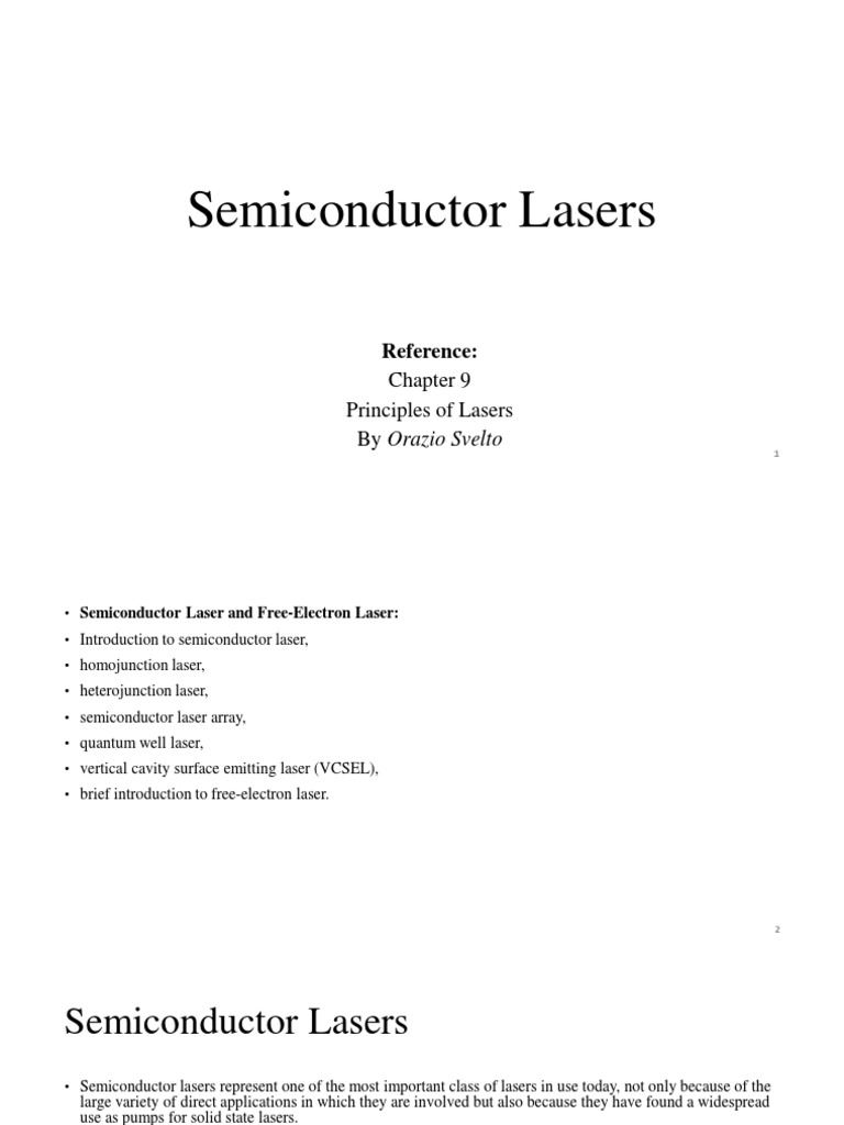 Laser | PDF | Laser | Laser Diode