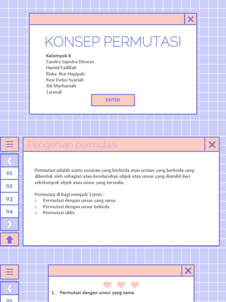 Konsep dan Rumus Permutasi | PDF