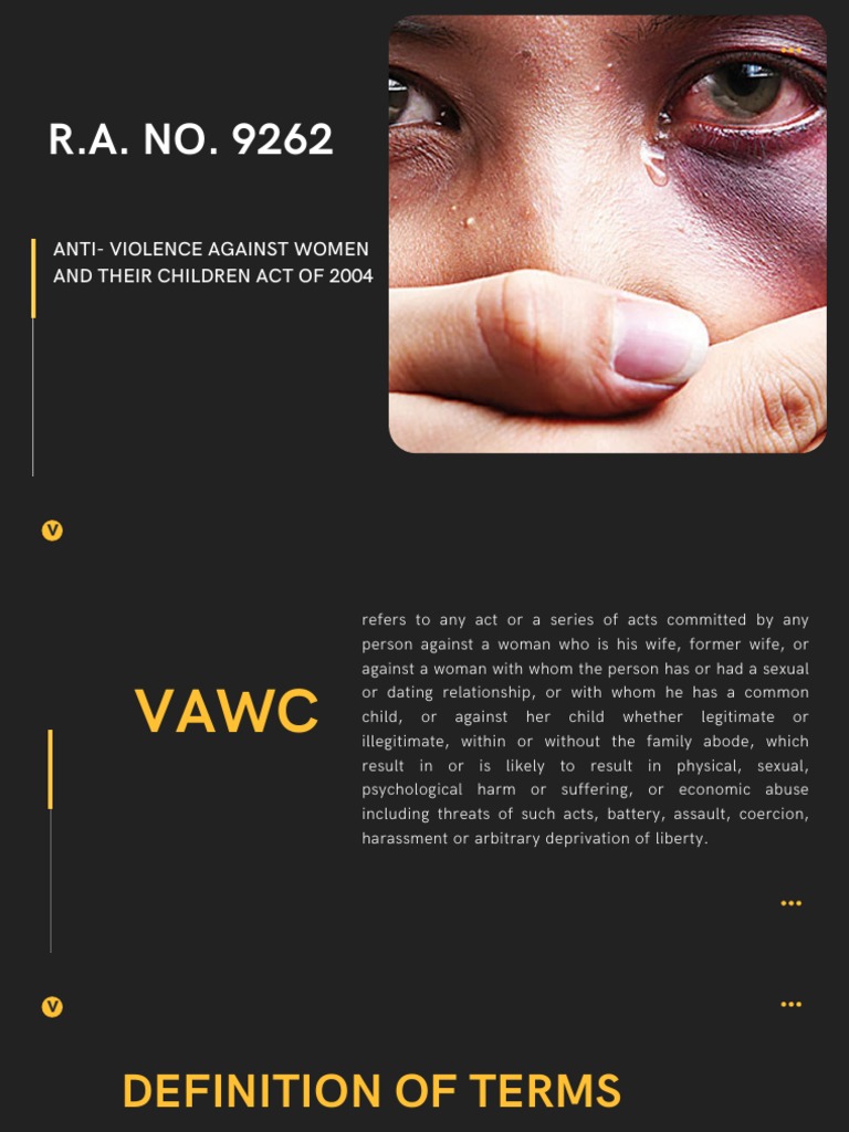 Presentation - VAWC | PDF | Violence | Adultery
