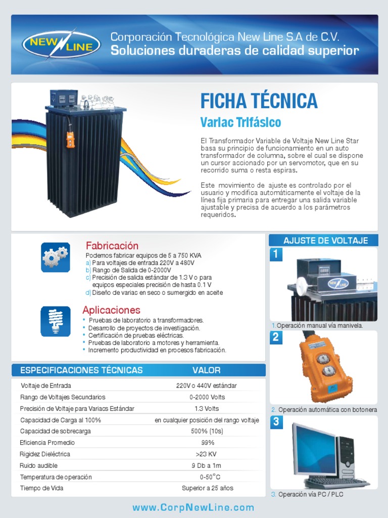 FT Variac Trifasico | PDF | Transformador | Bienes manufacturados FT Variac Trifasico | PDF | Transformador | Bienes manufacturados