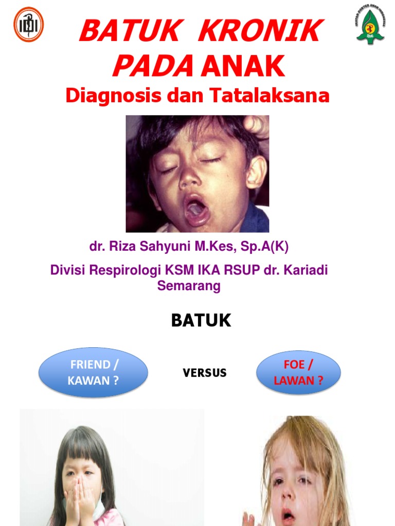 Simpo Batuk RS-DR - Riza, Sp.A (K) | PDF