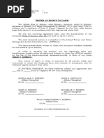 Affidavit of Nearest Kin | PDF