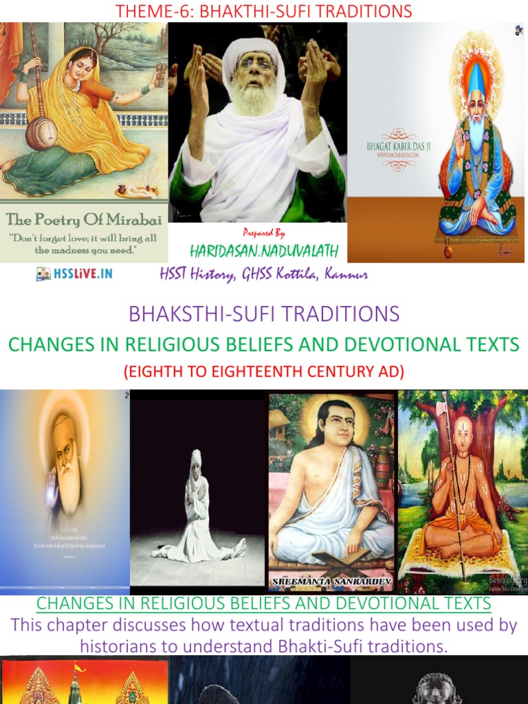 Class Xii History Pdf Bhakti Sufism