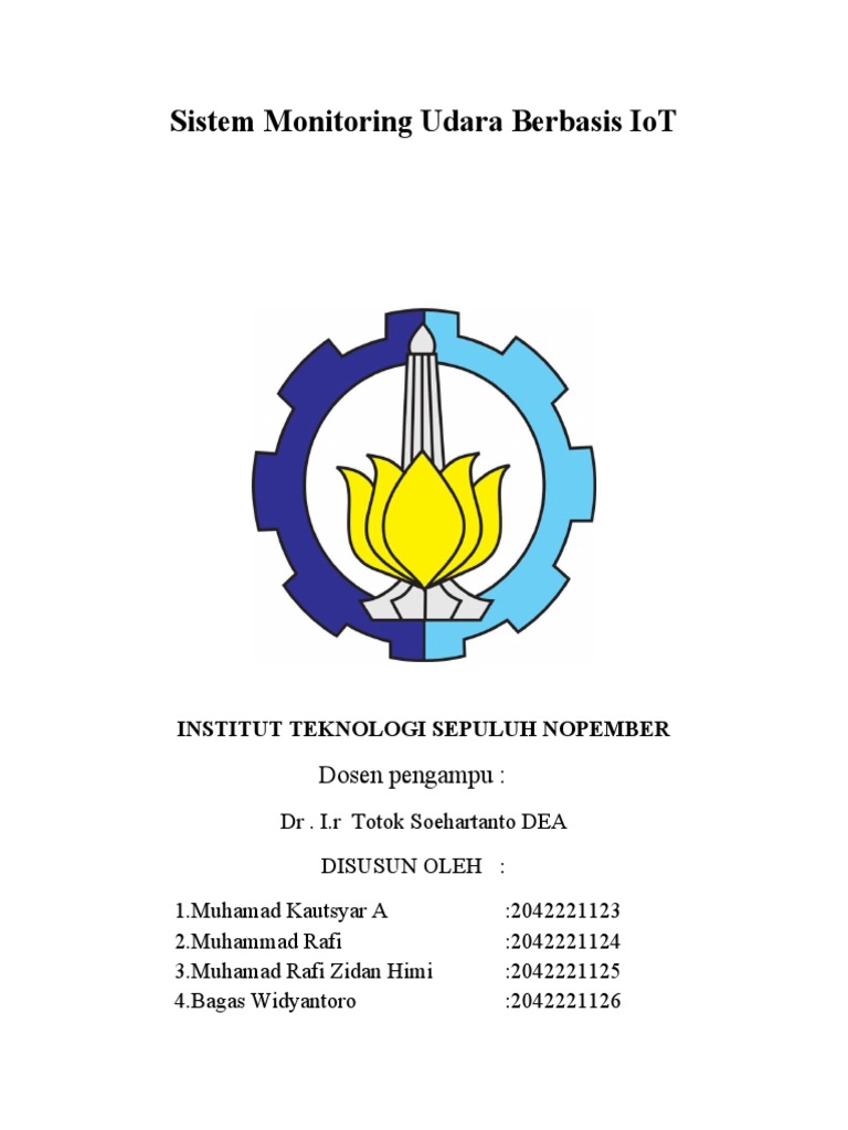 Sistem Monitoring Udara Berbasis IoT. | PDF