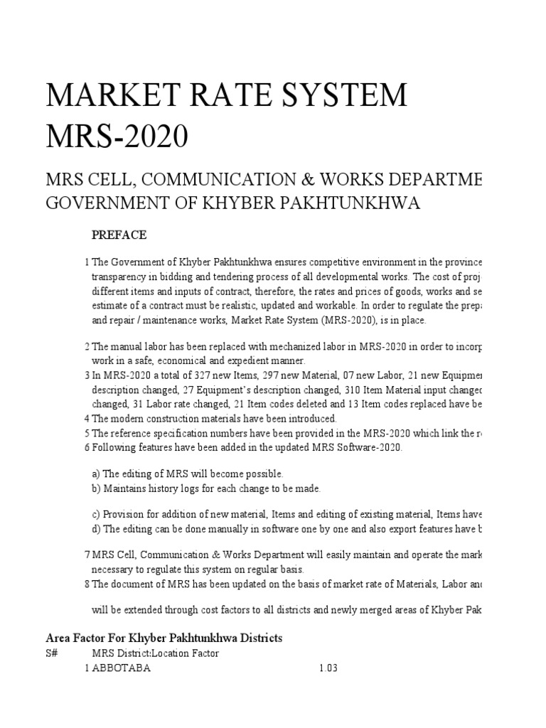 Mrs 2020 Pdf Ton Units Of Measurement