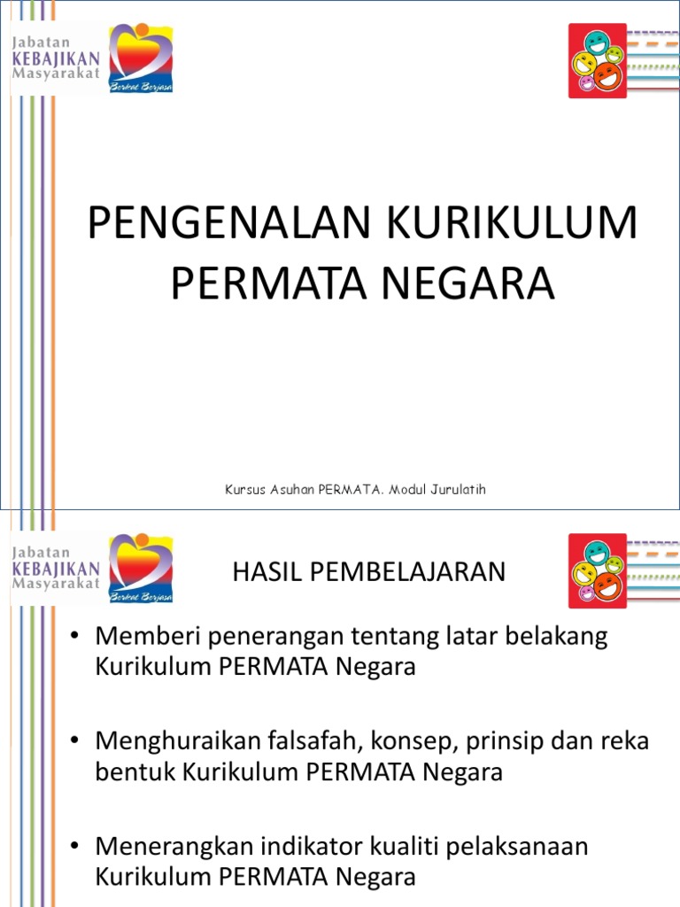 1 Kurikulum PERMATA | PDF