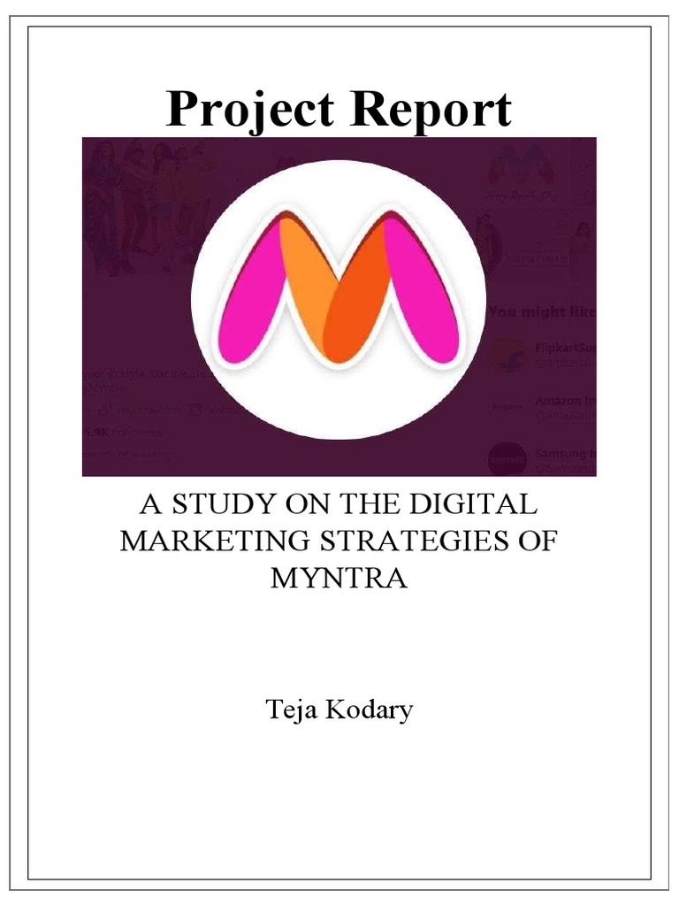 Myntra Project | PDF