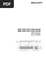 BNI PNT-508-105-Z015 Order Code: BNI005H: Network Blocks | PDF ...