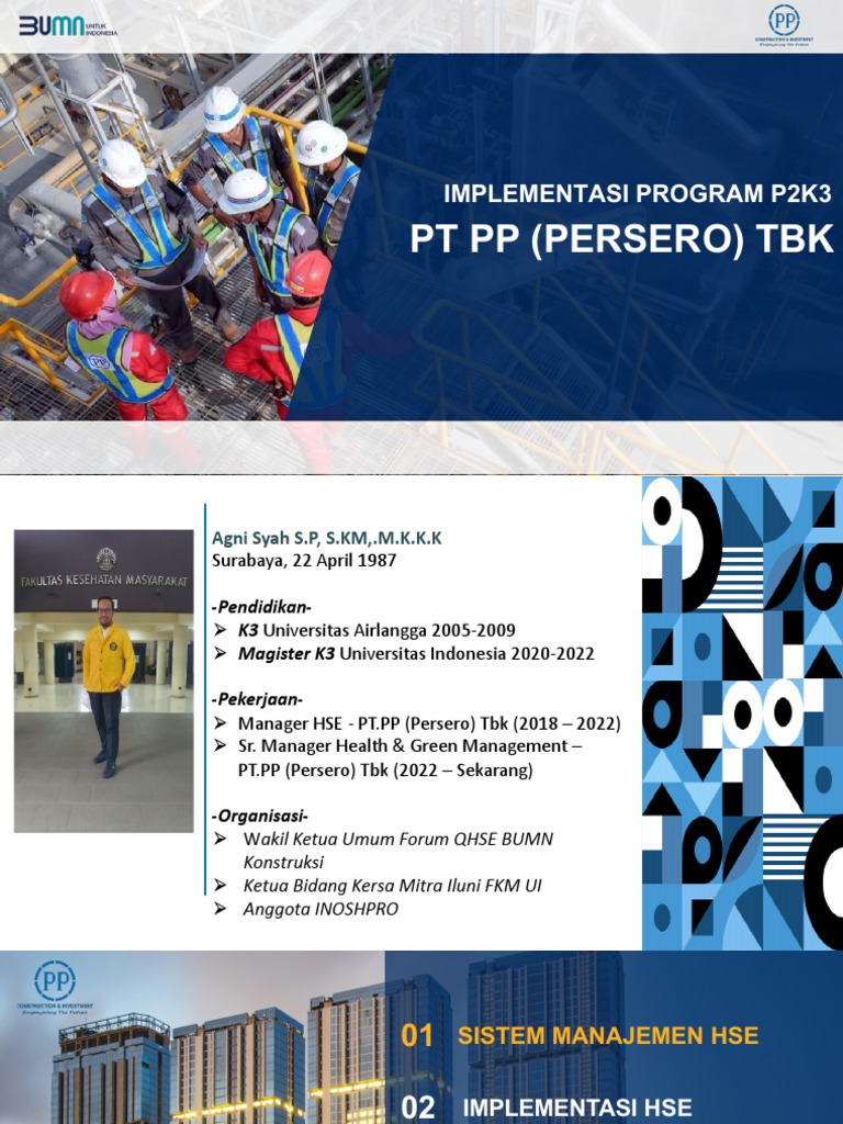 MATERI P2K3 - Kemenaker RI 2022 | PDF